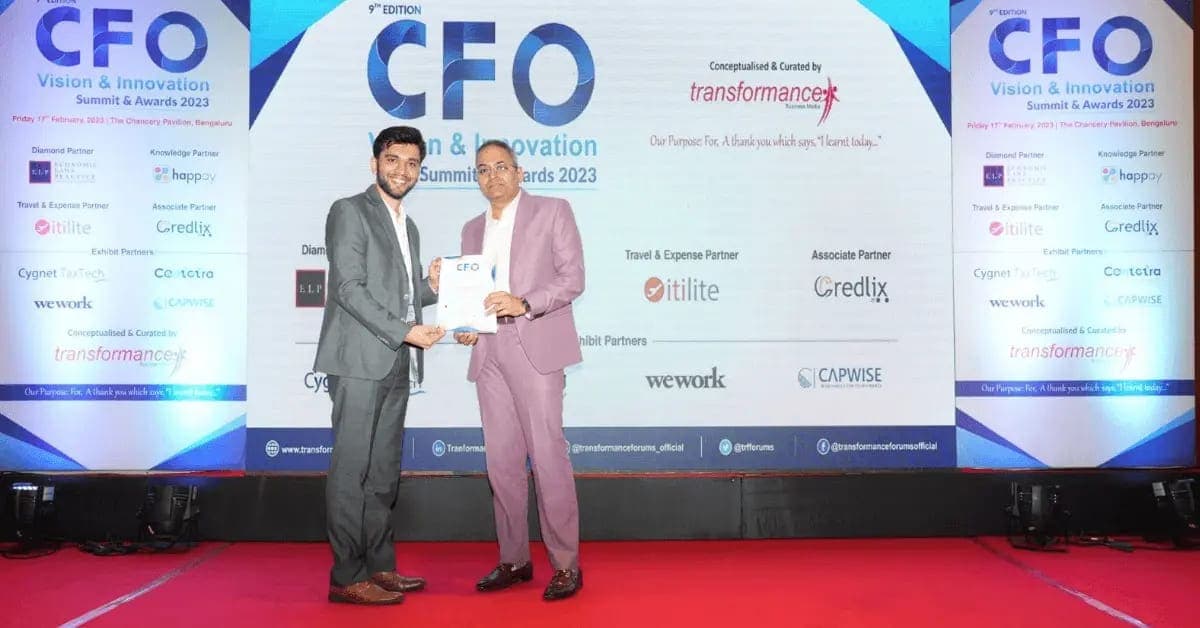 9th CFO Vision and Innovation Summit and Awards - Credlix