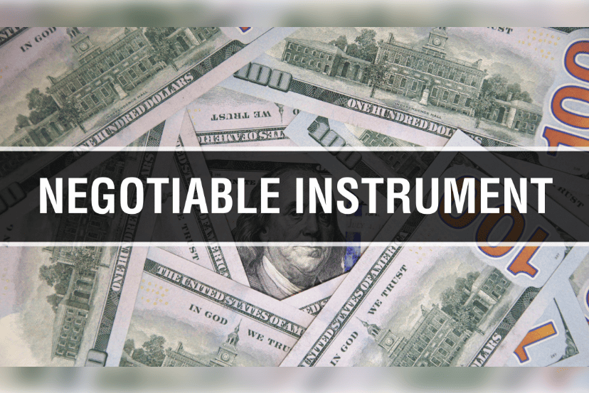 Negotiable Instruments: Types, Features, and Functions